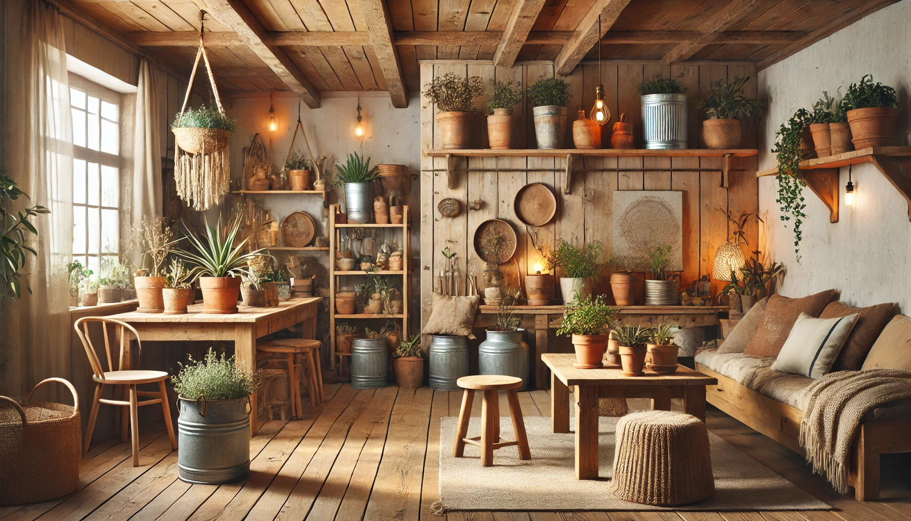 Rustic Farmhouse Plant Décor Ideas to Transform Your Home