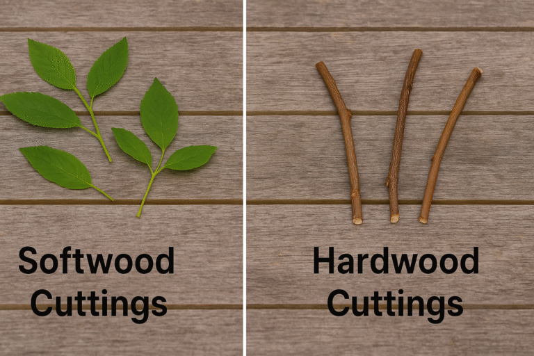 Softwood vs. Hardwood Cuttings Explained: Key Differences