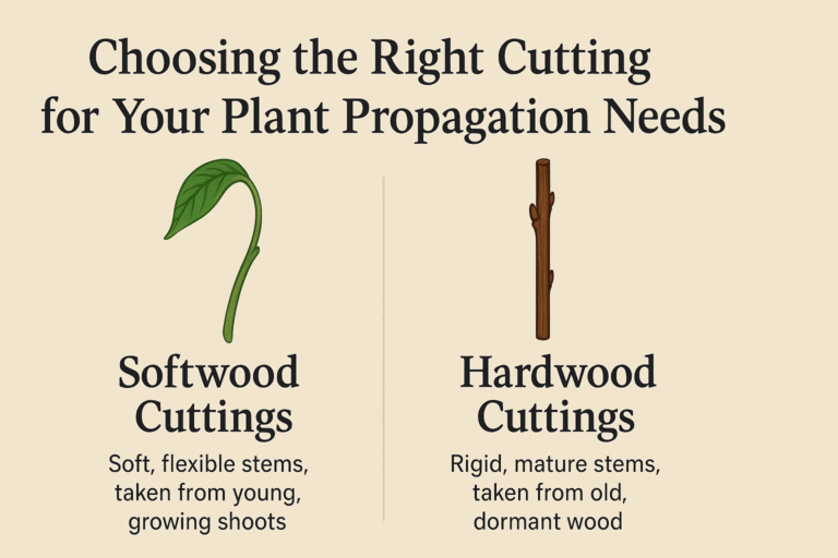 Softwood vs. Hardwood Cuttings Explained: Key Differences