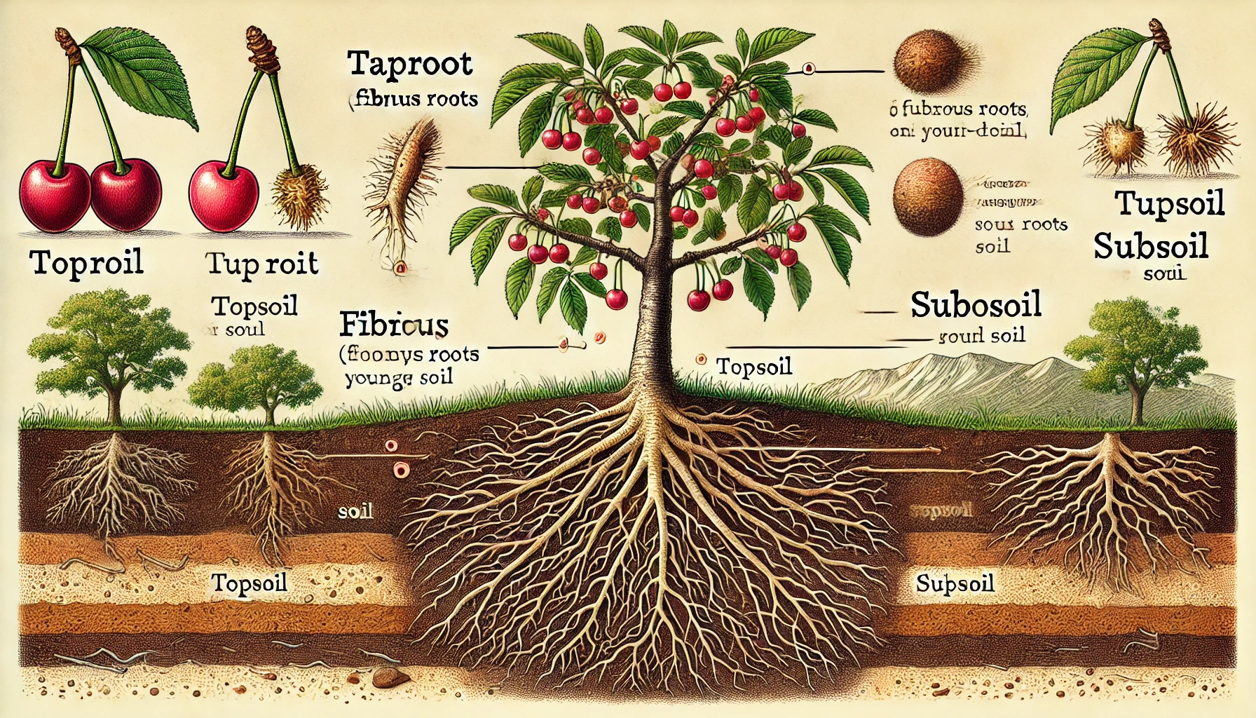 How to Prevent Cherry Tree Root Damage from Lawn Mowers: Tips