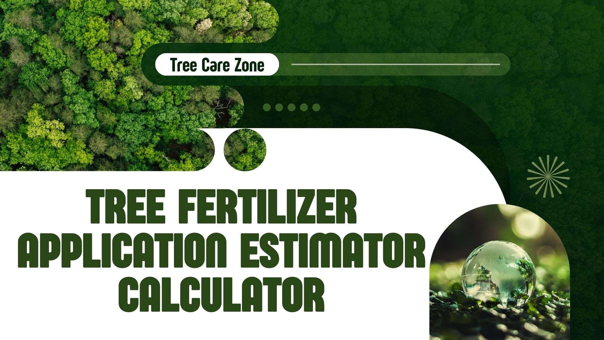 Tree Fertilizer Application Estimator Calculator Guide