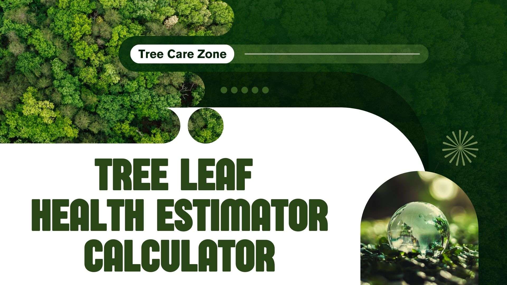 Tree Leaf Health Estimator Calculator for Trees