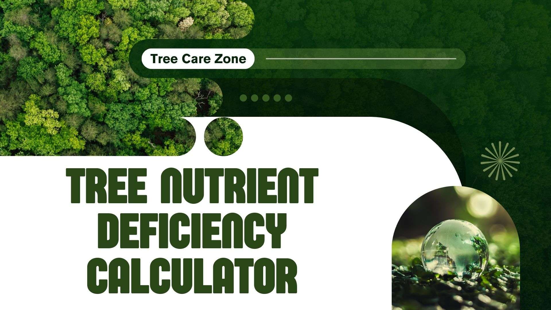 Tree Nutrient Deficiency Calculator for Healthy Trees