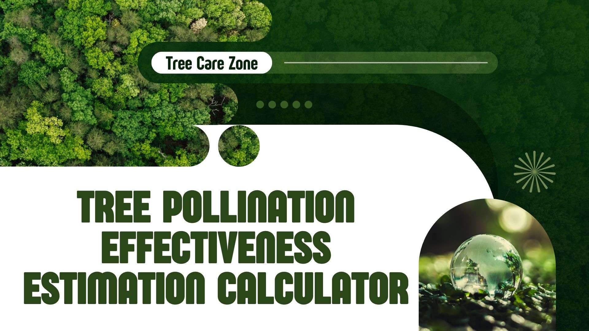 Tree Pollination Effectiveness Estimation Calculator Guide