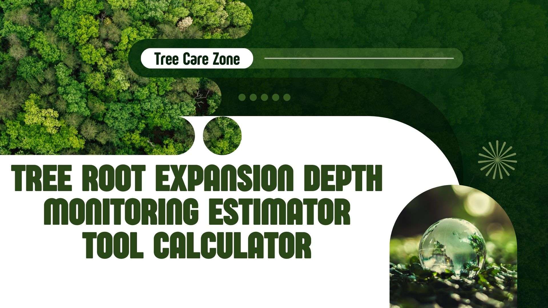 Tree Root Expansion Depth Monitoring Estimator Tool Calculator