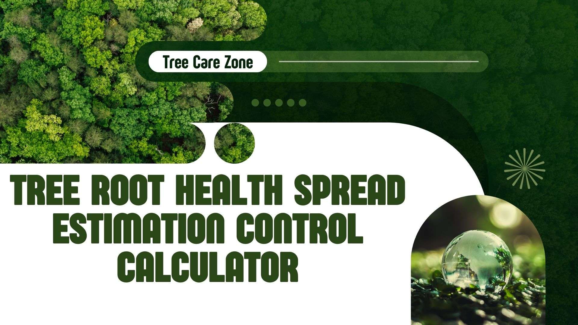 Tree Root Health Spread Estimation Control Calculator Guide
