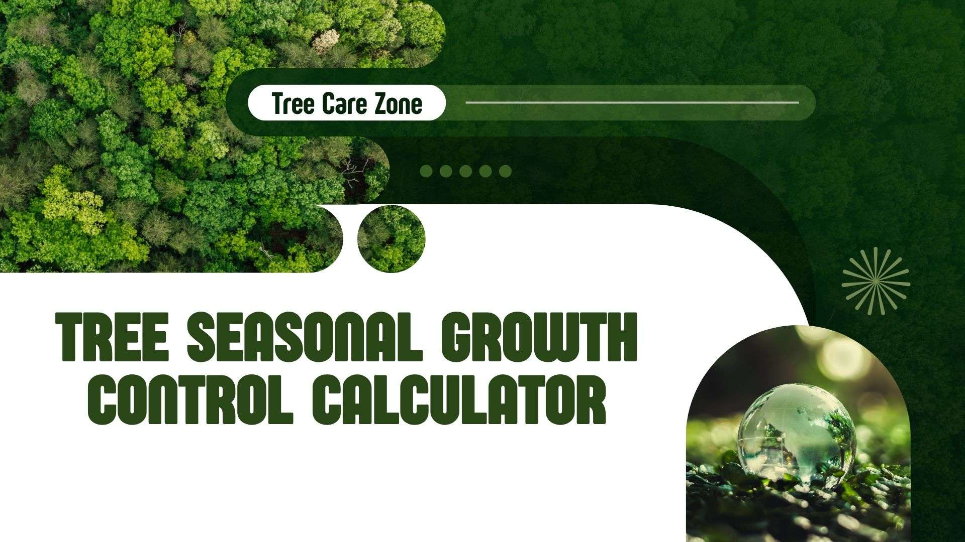 Tree Seasonal Growth Control Calculator for Trees
