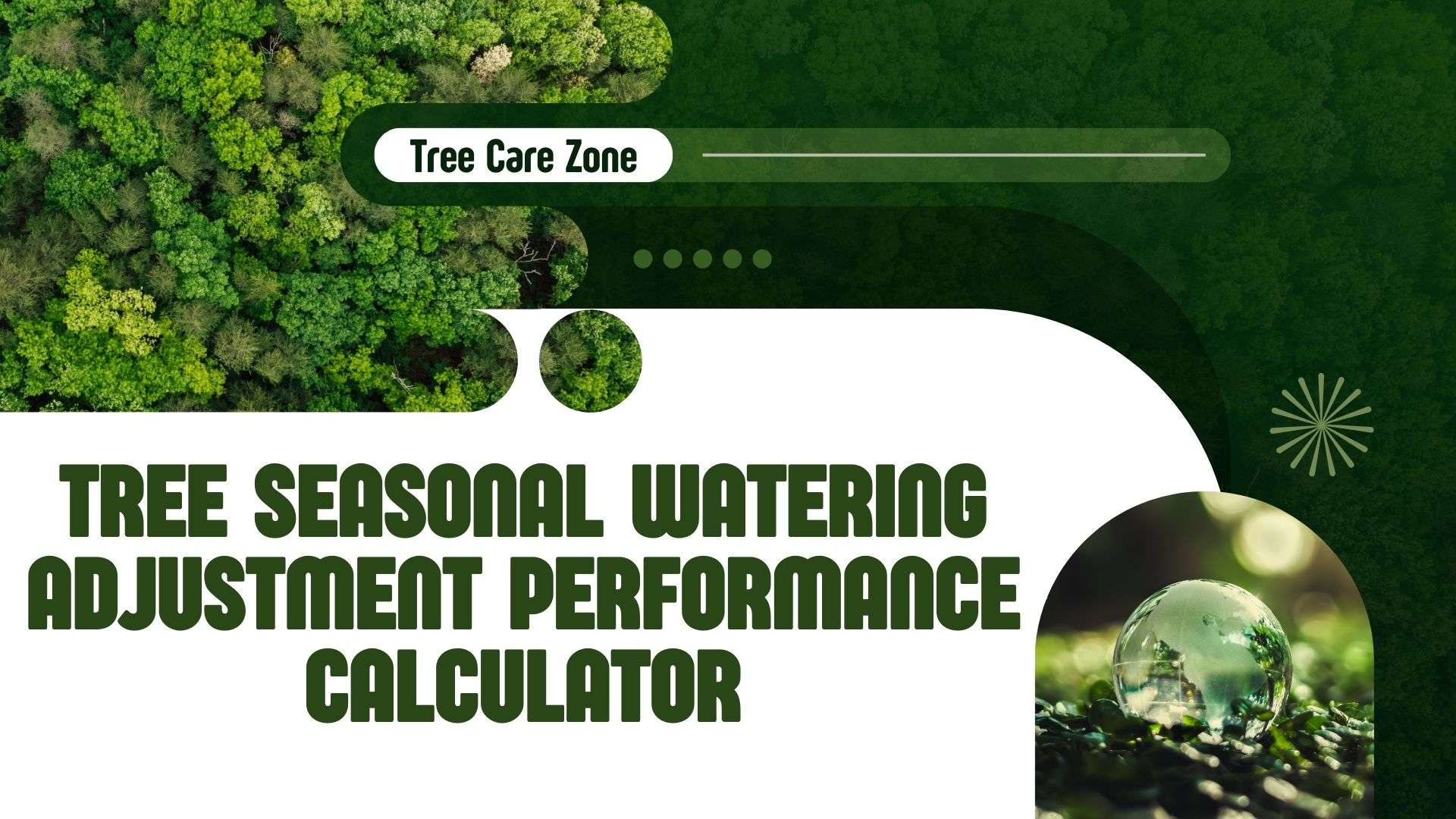 Tree Seasonal Watering Adjustment Performance Calculator