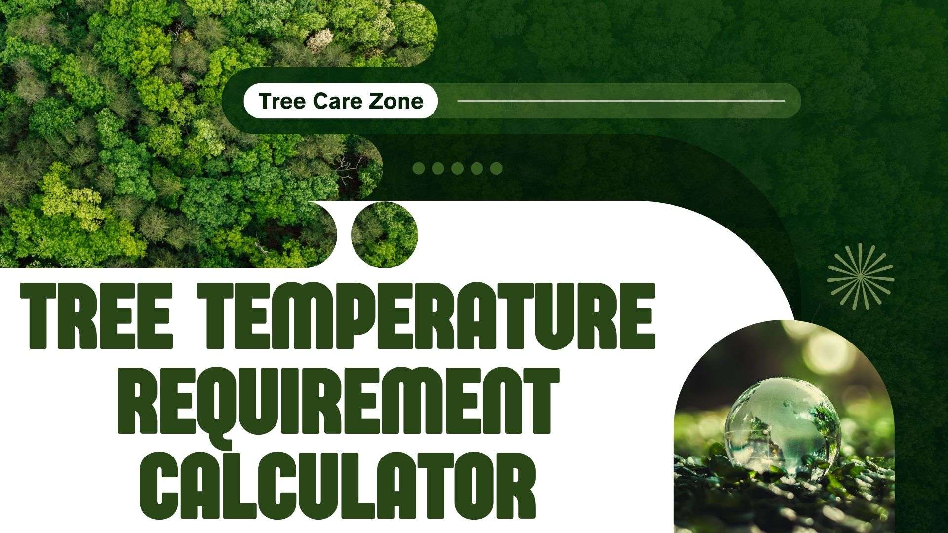 Tree Temperature Requirement Calculator for Trees