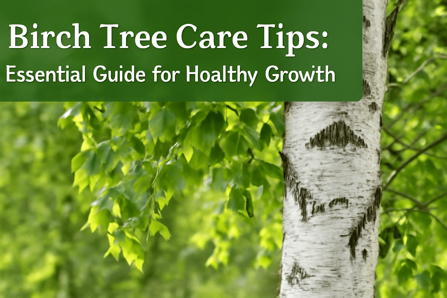 "Birch Tree Care Tips: Essential Guide for Healthy Growth"