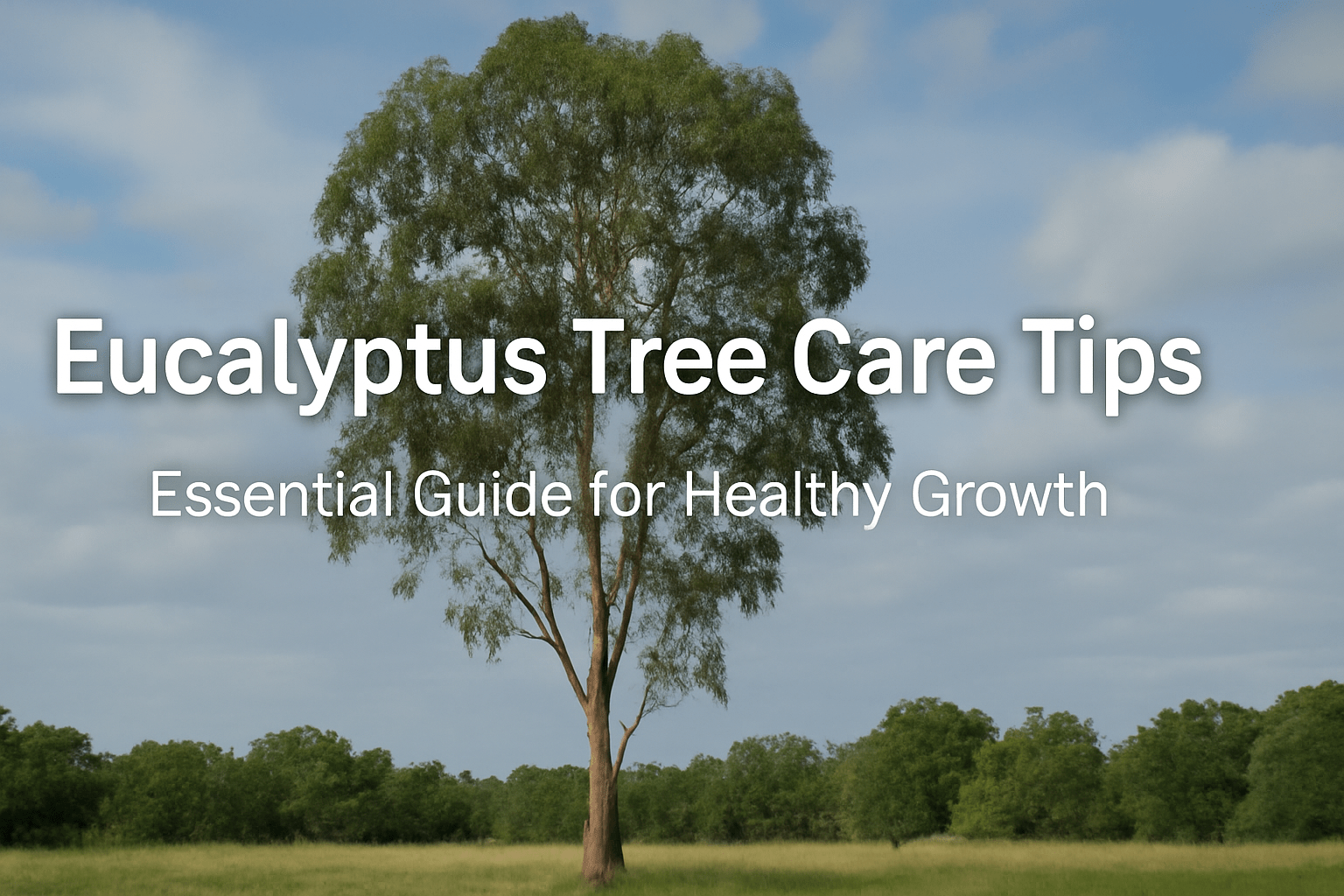 Eucalyptus Tree Care Tips: Essential Guide for Healthy Growth