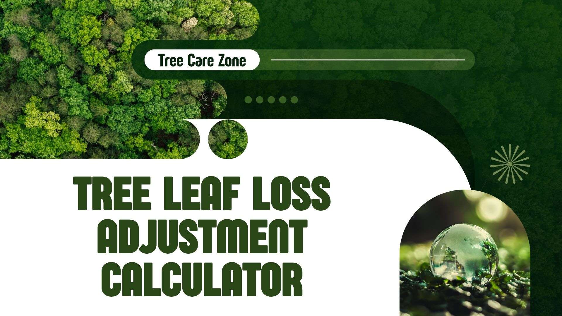 Tree Leaf Loss Adjustment Calculator Guide