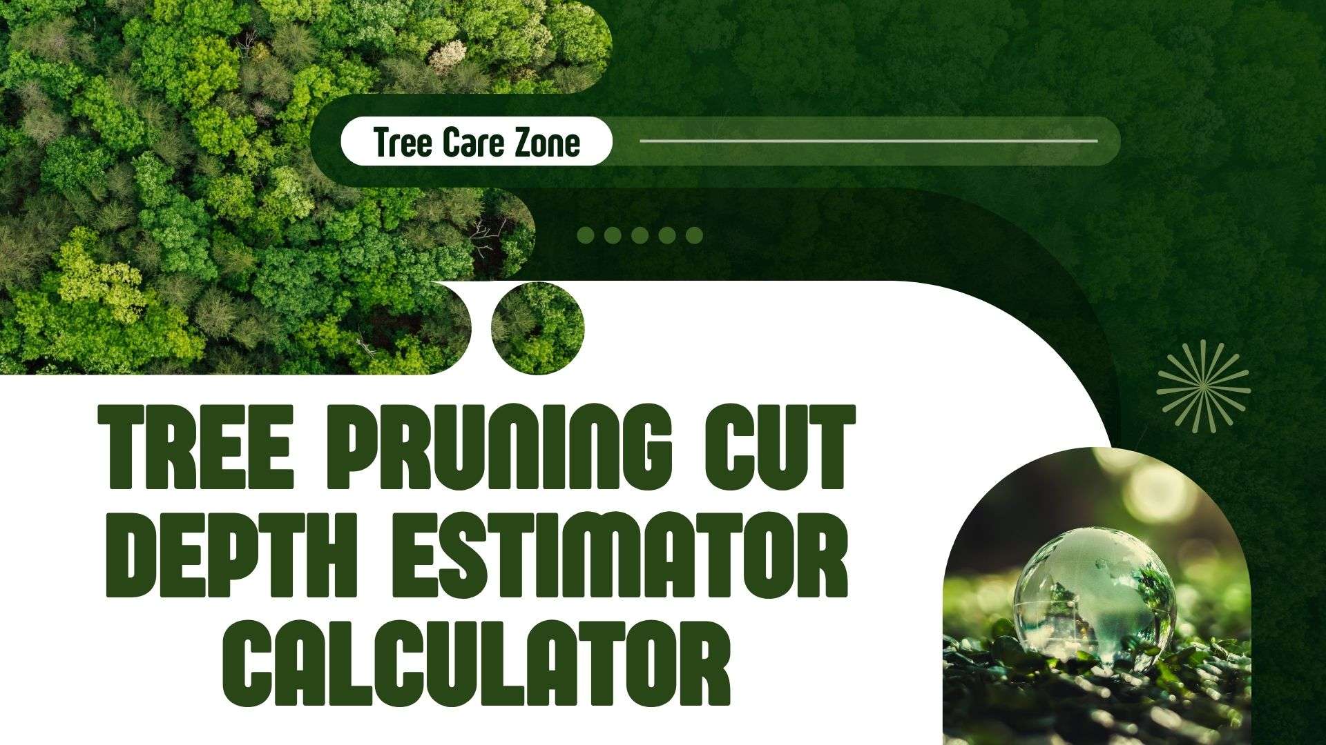 Tree Pruning Cut Depth Estimator Calculator Tool