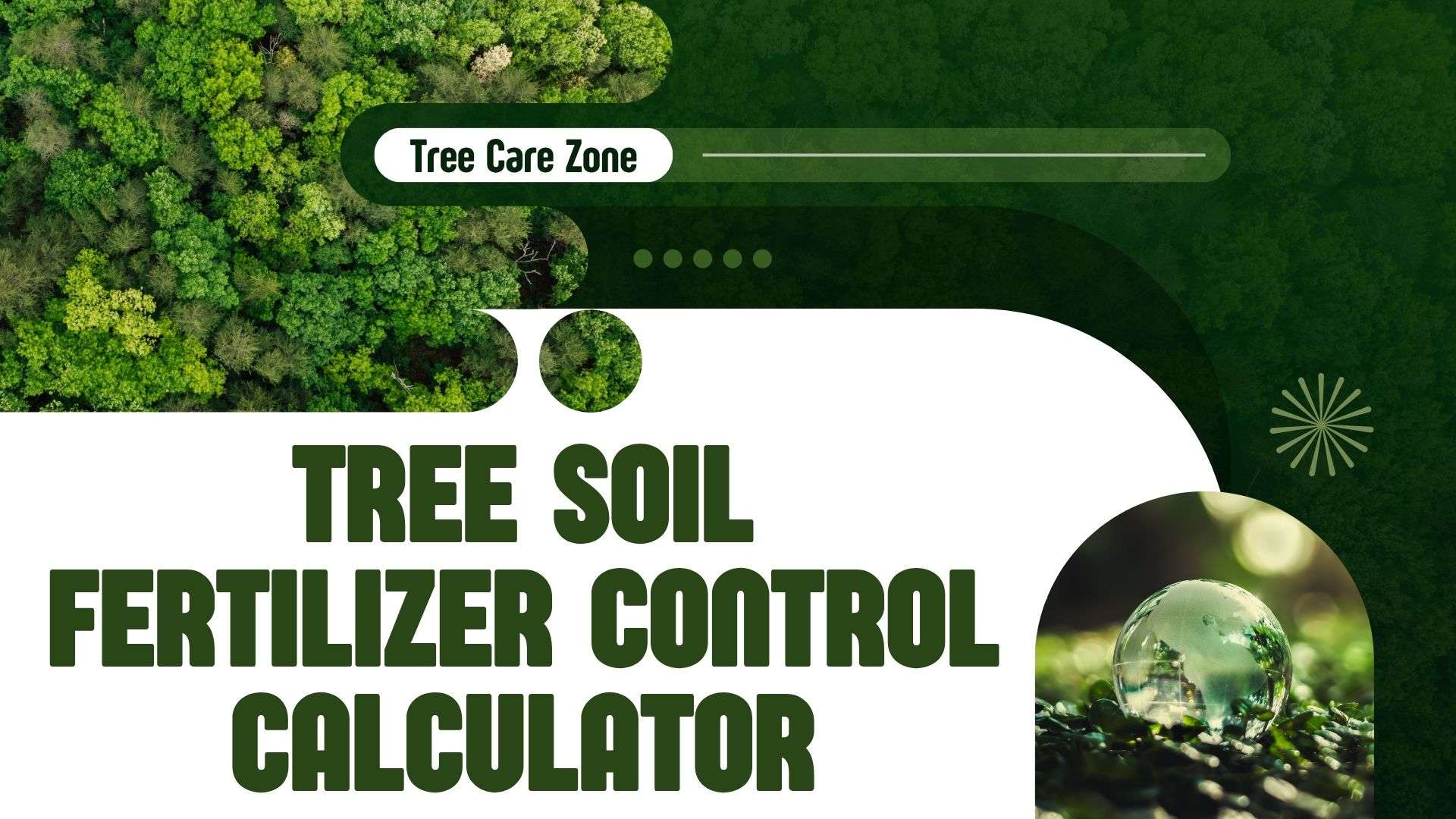 Tree Soil Fertilizer Control Calculator Tool