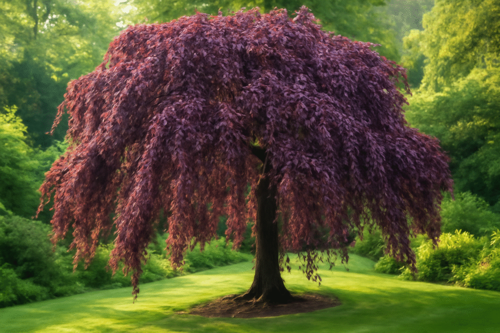 Purple Fountain Beech Tree: Care, Pruning, and Growing Tips