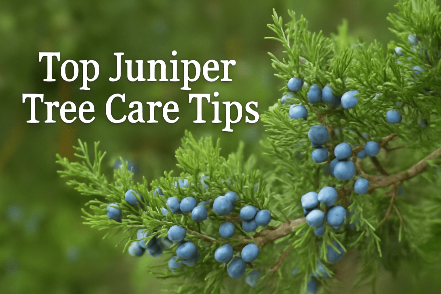 Top Juniper Tree Care Tips for Healthy Growth and Longevity