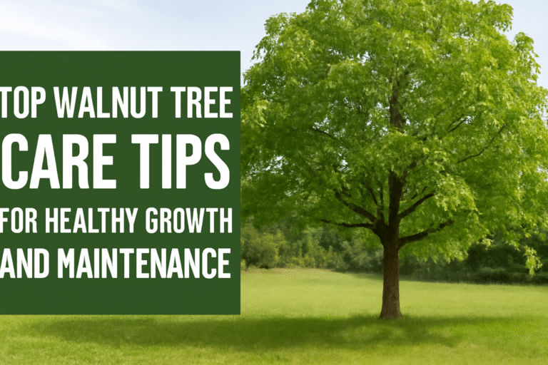 Top Walnut Tree Care Tips for Healthy Growth and Maintenance