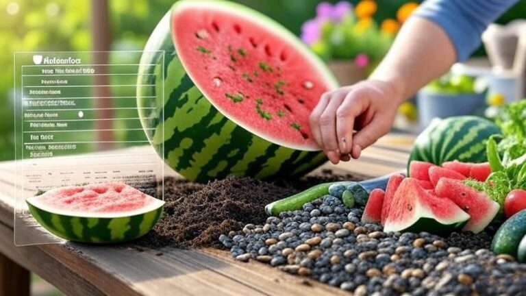 Nutrition Facts of Watermelon Seeds: Health & Gardening Tips