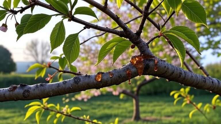 How to Deal with Cherry Tree Gummosis and Other Sticky Issues