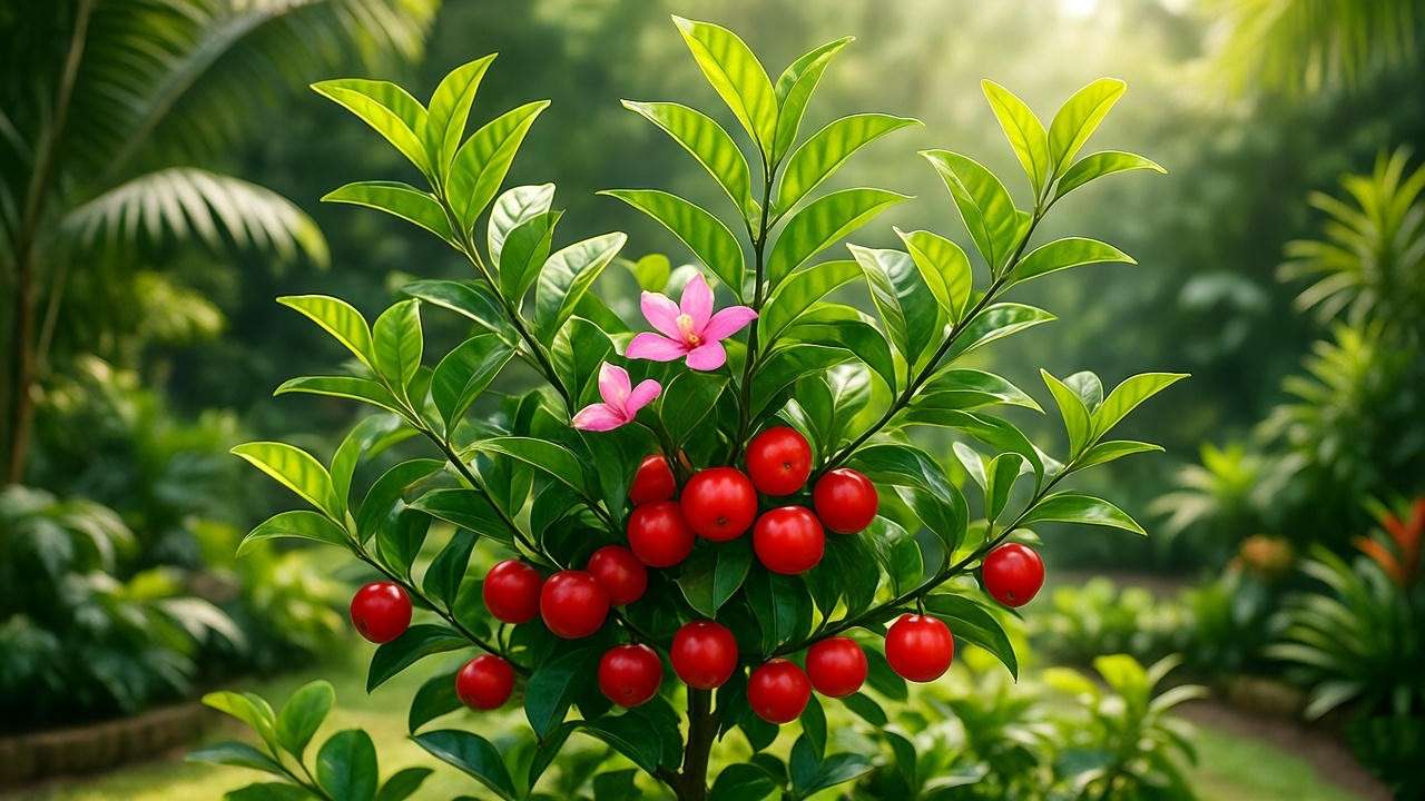 Grow a Thriving Acerola Cherry Plant: Care Tips & Guide