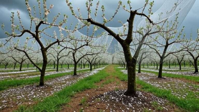 How to Protect Cherry Trees from Hail Damage