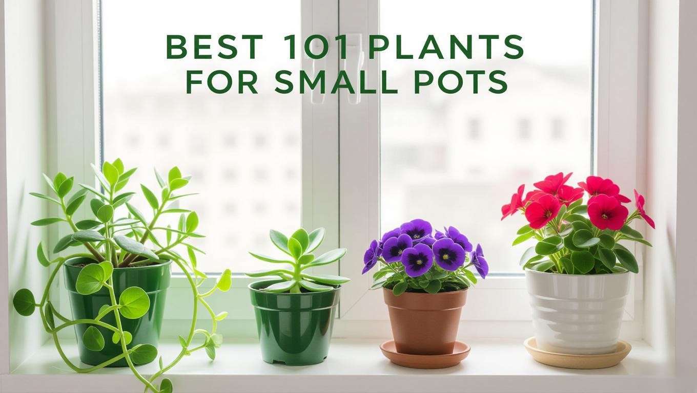 Top 10 Best Plants for Small Pots in 2025