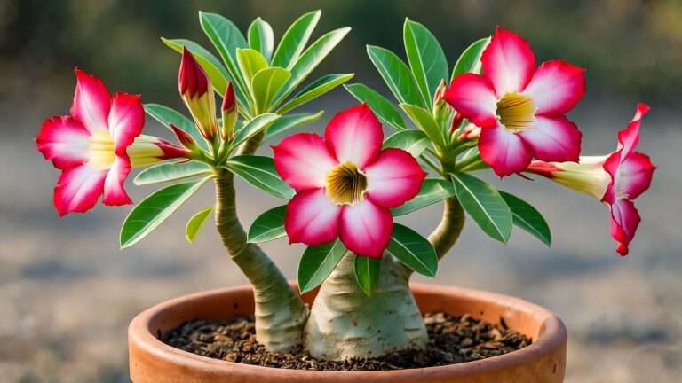 Grow a Thriving Desert Rose Tree: Care Tips for Blooms