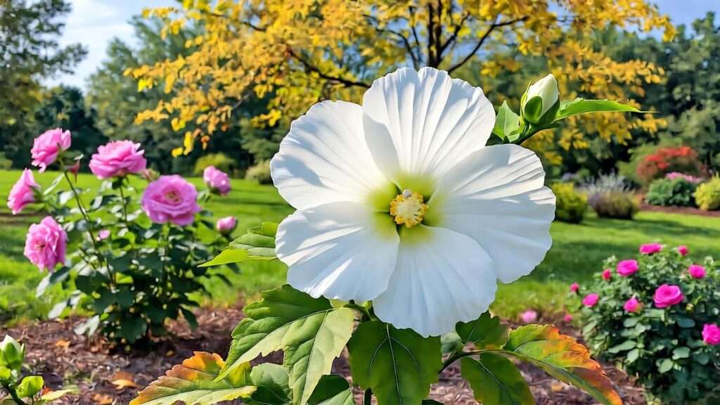 Grow a Stunning White Rose of Sharon Plant: Expert Tips