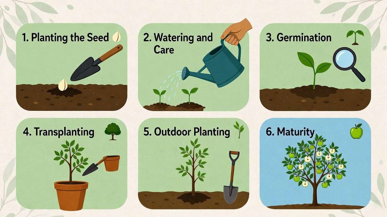How to Grow an Apple Tree from Seed: Beginner Guide