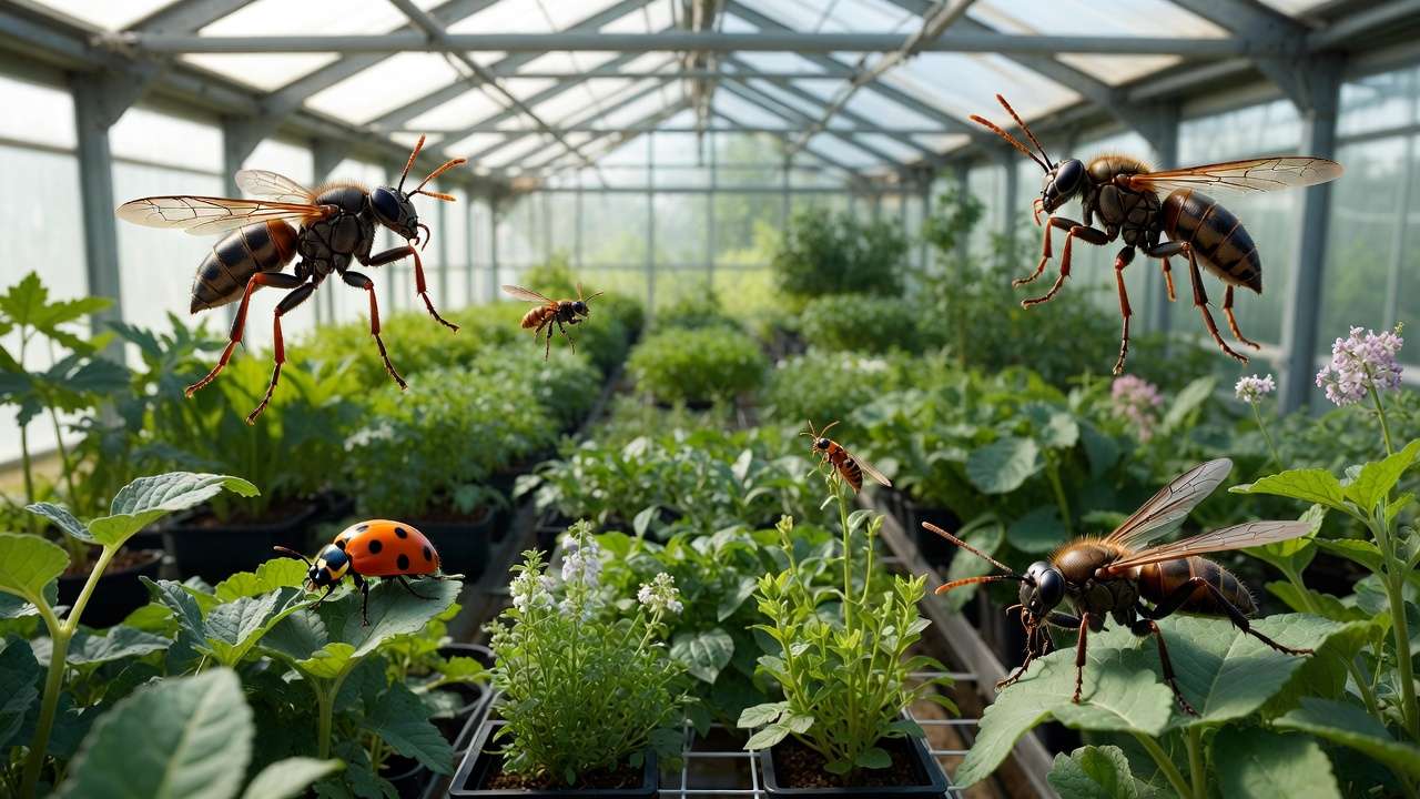 Managing Beneficial Insects in Greenhouses: Tips
