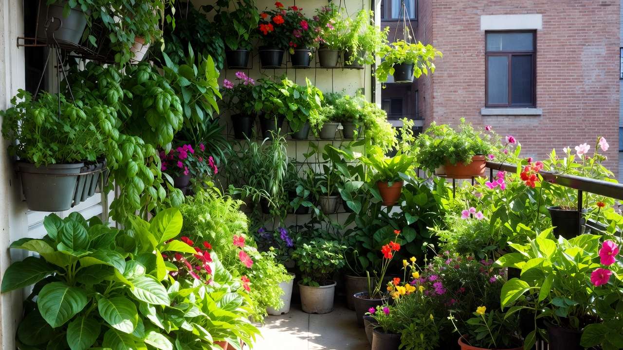 Maximizing Small Balcony Gardens: Expert Tips 2025