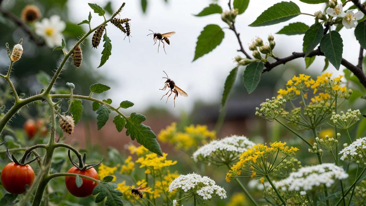 Parasitic Wasps for Caterpillar Control: Natural Guide