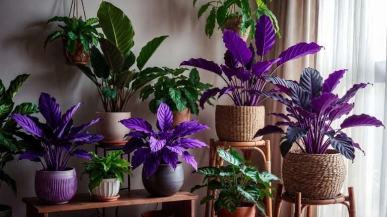 15 Stunning Purple Foliage House Plants + Care Tips