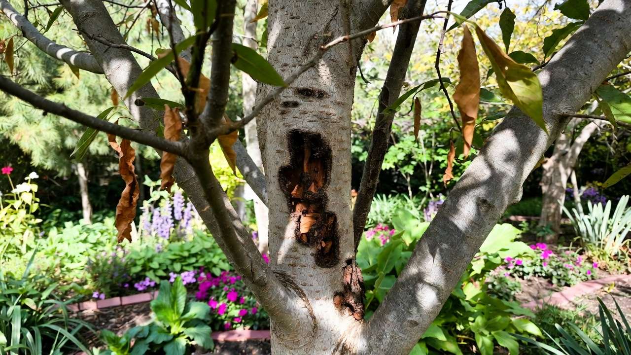 Stem Canker Detection on Woody Plants: Early Signs