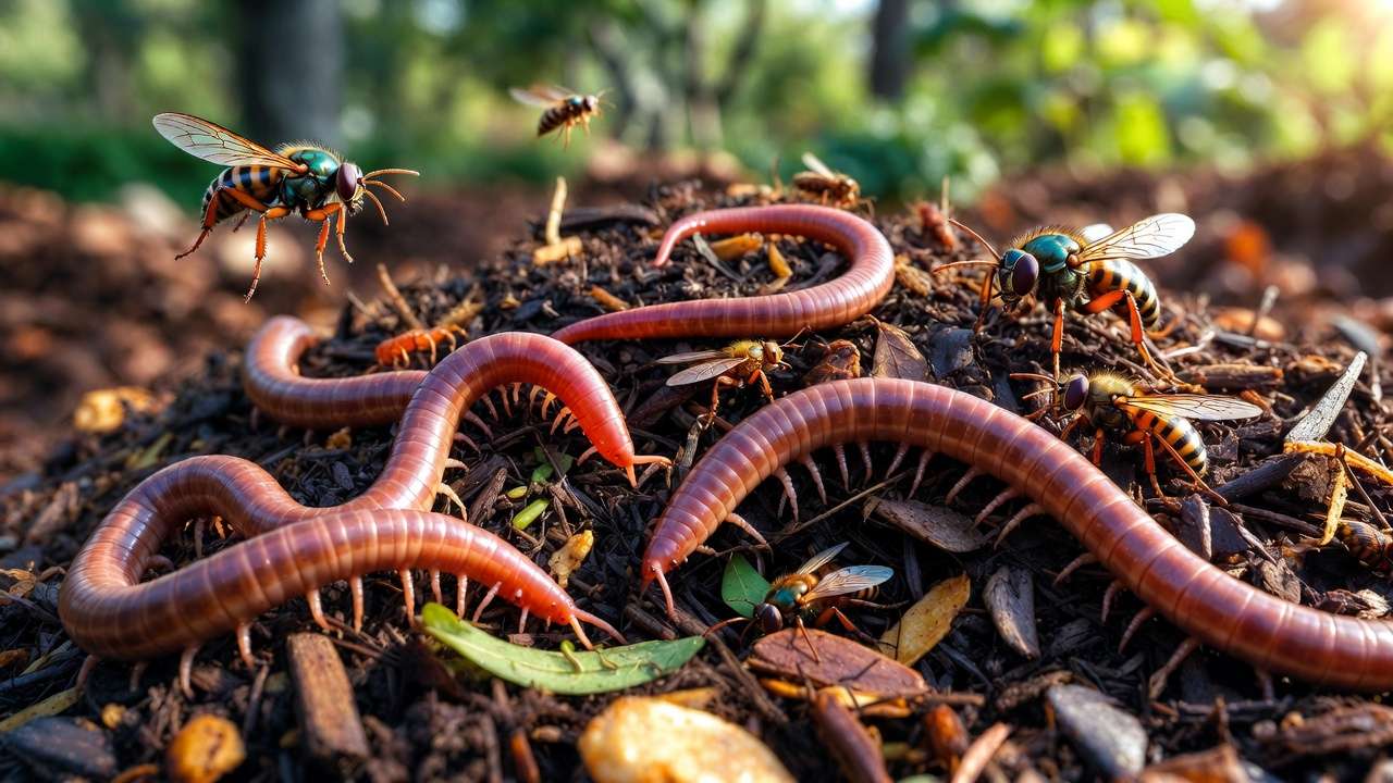 Worm or Insect Presence in Compost: Good vs Bad Bugs