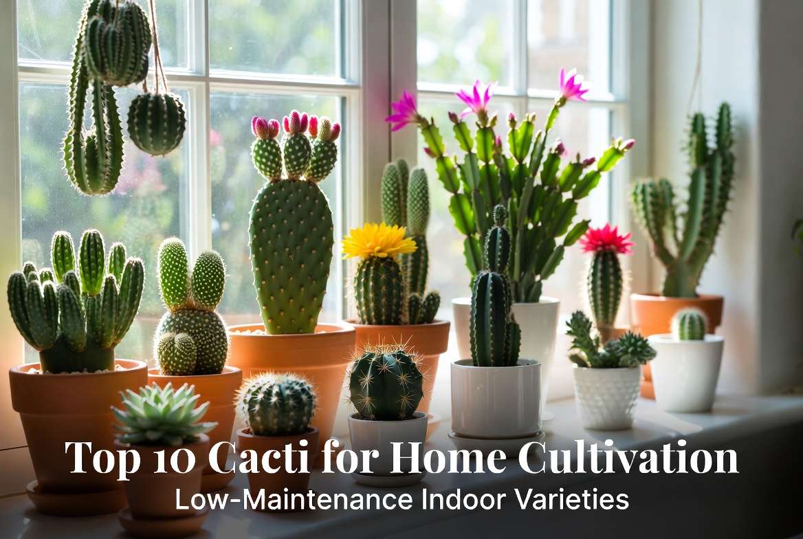 Top 10 Cacti for Home Cultivation – Low-Maintenance Indoor Picks
