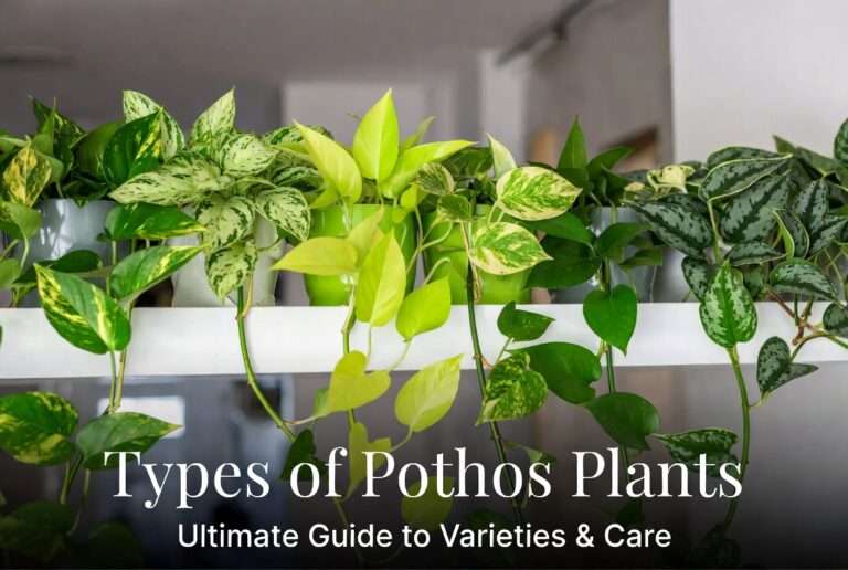Types of Pothos Plants: 12+ Best Varieties & Care Tips
